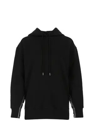Stella McCartney Black Cotton Hoodie - Multicolor