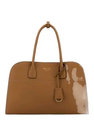 Prada Medium Shopping Bag - Brown