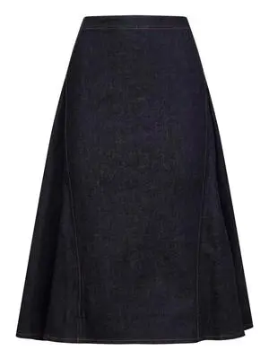 JACQUEMUS JACQUEMUS Denim Midi Skirt
