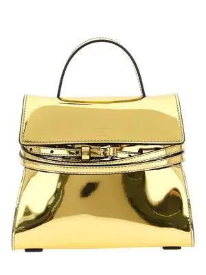 Moschino Tie Me" Handbag - Gold