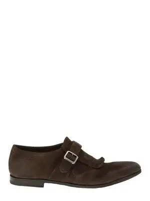 Church's Shangai Loafers With Buckle And Laser Detailing - Brown