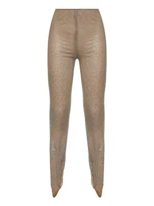 Giuseppe Di Morabito Embellished Crystal Leggings - Multicolor