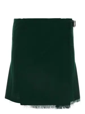 BURBERRY BURBERRY Virgin Wool Pleated Skirt