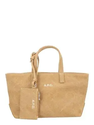 A.p.c. A.P.C. Polo Shirt With Contrasting Collar And Logo Multicolor