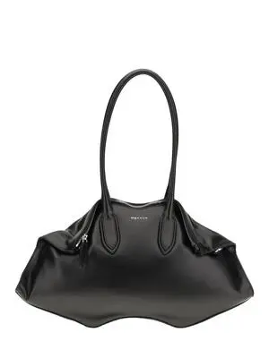Alexander McQueen Manta Shoulder Bag - Black