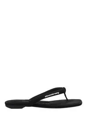 Alexander Wang Jenna Thong Sandals - Black