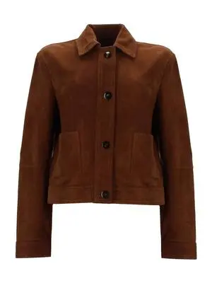 MAX MARA MAX MARA Suede Boxy Jacket
