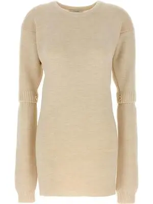 LEMAIRE LEMIARE Knitted Dress With Removable Sleeves