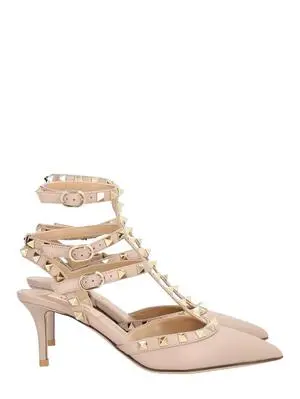 Valentino Garavani VALENTINO GARAVANI Rockstud Pumps With Straps Multicolor