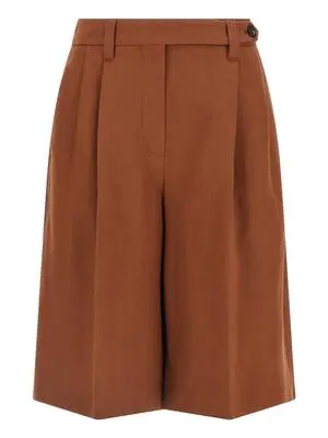 Brunello Cucinelli Sartorial Bermuda Shorts - Brown
