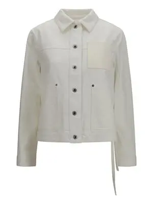 Loewe X Paula's Ibiza Workwear Denim Jacket - White
