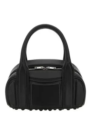 Alexander Wang Nappa Leather Roc Small Handbag - Black
