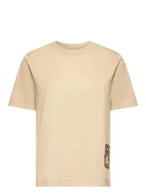 Burberry Cotton Crewneck T-shirt - Multicolor