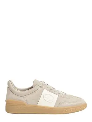 Valentino Garavani Upvillage Suede Sneakers - Gray