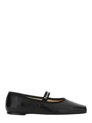 Repetto Ballerina Lisbeth Leather Flats - Black