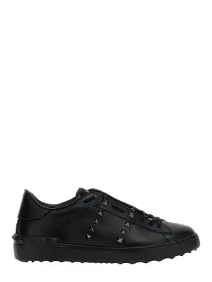 Valentino Garavani VALENTINO GARAVANI Rockstud Untitled Sneakers Black