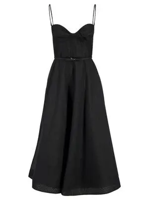 Zimmermann Luna Midi Dress - Multicolor