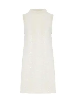 SELF-PORTRAIT SELF-PORTRAIT Beaded Boucle Mini Dress