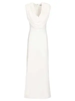 ROTATE BY BIRGER CHRISTENSEN Waterfall Maxi Dress - White