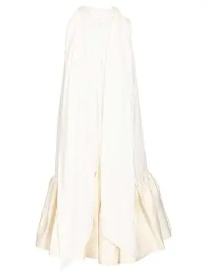 ROTATE BY BIRGER CHRISTENSEN Gathered Mini Dress - White