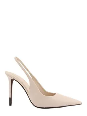 Brunello Cucinelli BRUNELLO CUCINELLI Leather Pumps With Monili Detail Cream