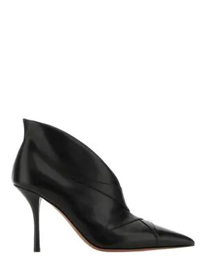 Alaïa Calf Leather Ankle Boots - Multicolor