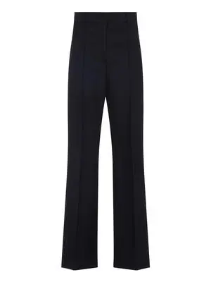 Prada Virgin Wool Pants - Blue