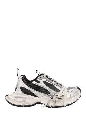 Balenciaga 3xl Gradient Mesh Sneakers With Used Effect - Multicolor