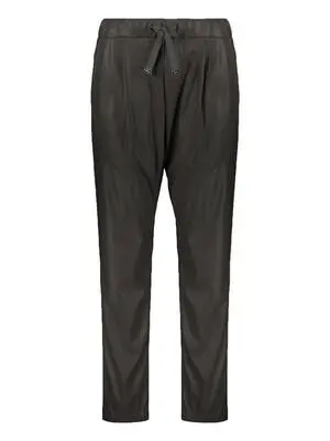 Herno Elasticated Drawstring Trousers - Black