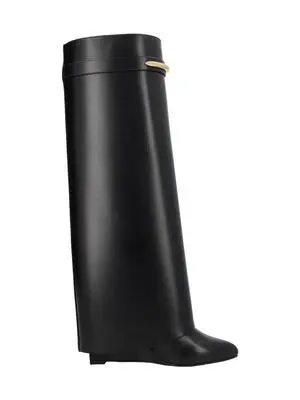 Givenchy Shark Pinch Heeled Boots - Black