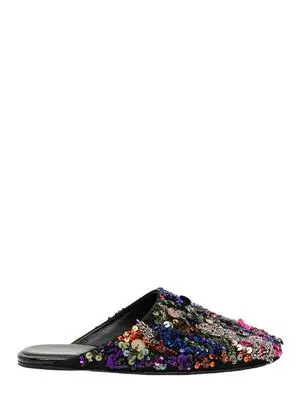 Dries Van Noten Embellished Slip-on Shoes - Multicolor