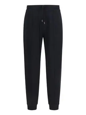 Brunello Cucinelli Cotton-blend Jogging Pants - Black
