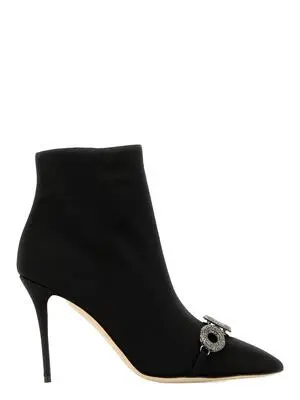 MANOLO BLAHNIK MANOLO BLAHNIK Marijana Flat Samba Sc 2265 010 Booties