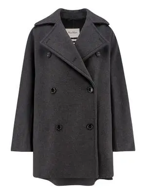 Max Mara Oversize Virgin Wool And Cashmere Coat - Multicolor
