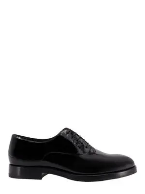 Brunello Cucinelli Patent Leather Lace-up Oxford Shoes - Multicolor