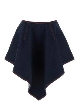 Alaïa Cotton Blend Skirt - Multicolor