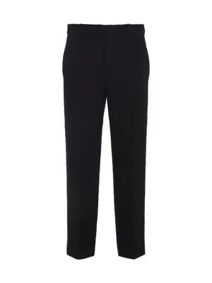Gucci Wool Blend Boucle Pants - Black