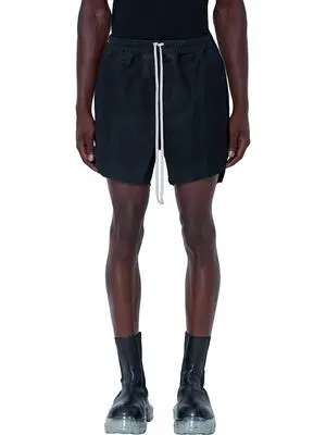 Rick Owens Drawstring Shorts - Black