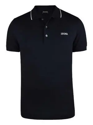 Zegna Polo - Blue