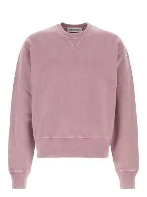 Our Legacy Antiqued Cotton Sweatshirt - Pink