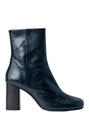 LEMAIRE Anatomic 80 Ankle Boots - Black