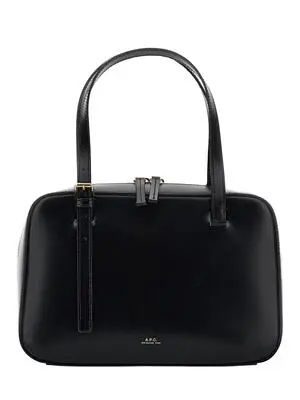 A.p.c. A.P.C. Virginie Box Bag In Smooth Leather Multicolor