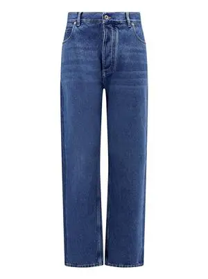 Bottega Veneta Medium Indigo Washed Jeans - Multicolor