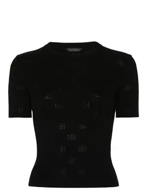 Balenciaga Open-knit Wool Top - Multicolor