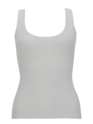 MAX MARA MAX MARA Ribbed Viscose Blend Tank Top