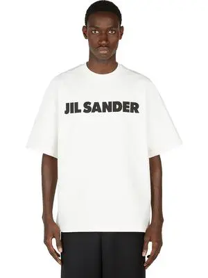 JIL SANDER Jil Sander Logo Print T-Shirt Multicolor