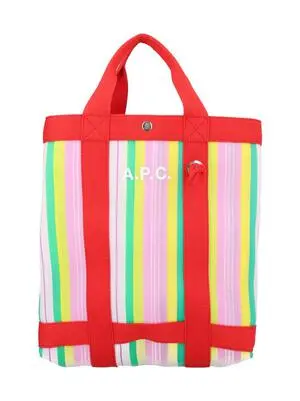 A.p.c. Myrtille Tote Bag - Multicolor