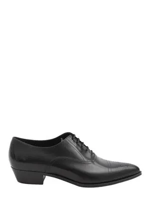 Celine Cadillac Leather Oxford Shoes - Multicolor