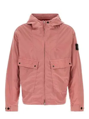 Stone Island Stretch Polyester Windbreaker - Pink