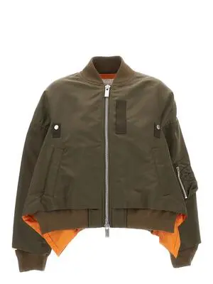 Sacai Nylon Twill Blouson - Multicolor